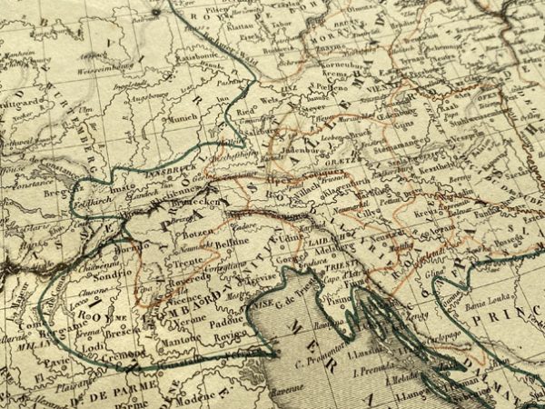 Autriche - Atlas Universel de geographie ancienne et moderne - 1492 Maps