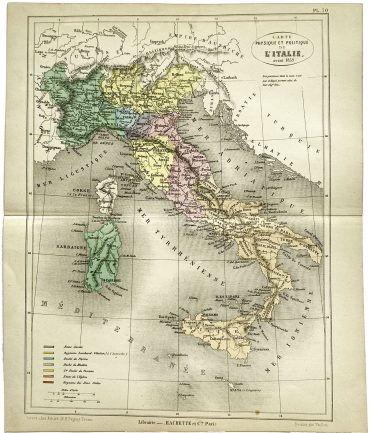 L'Italie - 1492 Maps