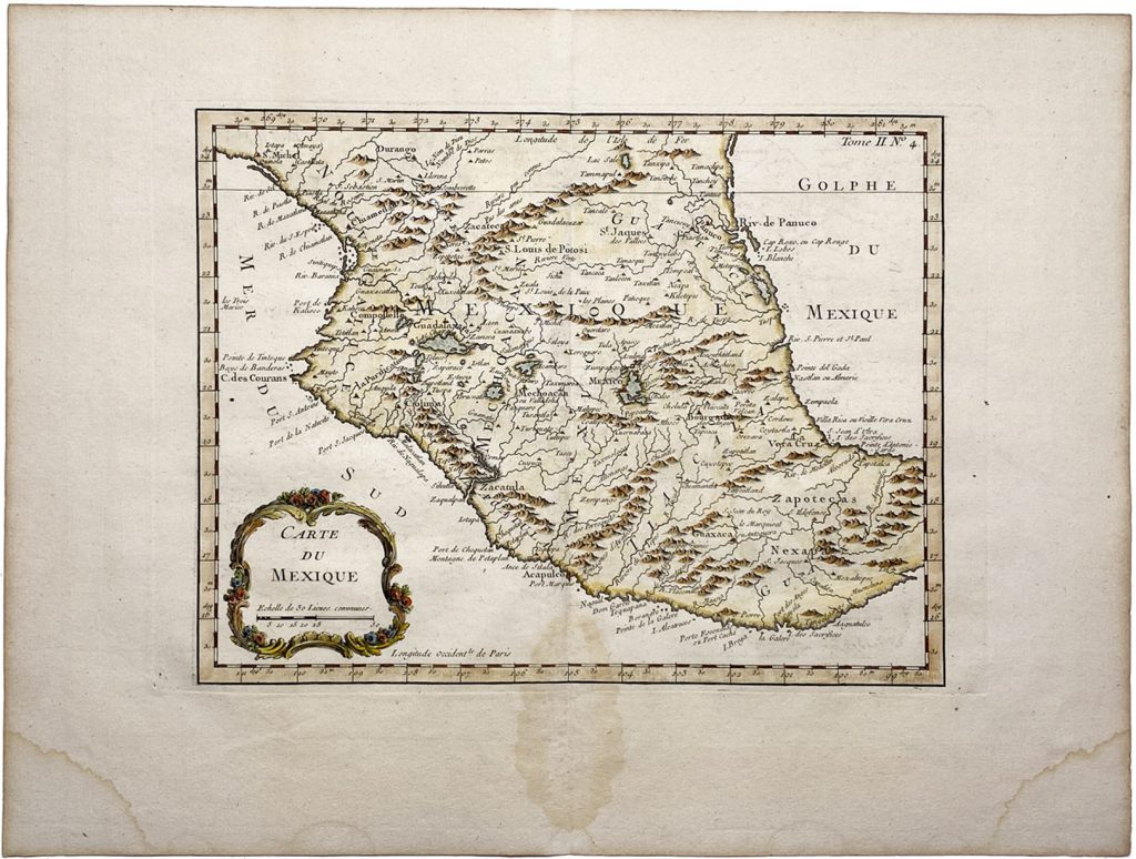 Carte du Mexique - 1492 Maps | Tienda Online de Mapas Antiguos